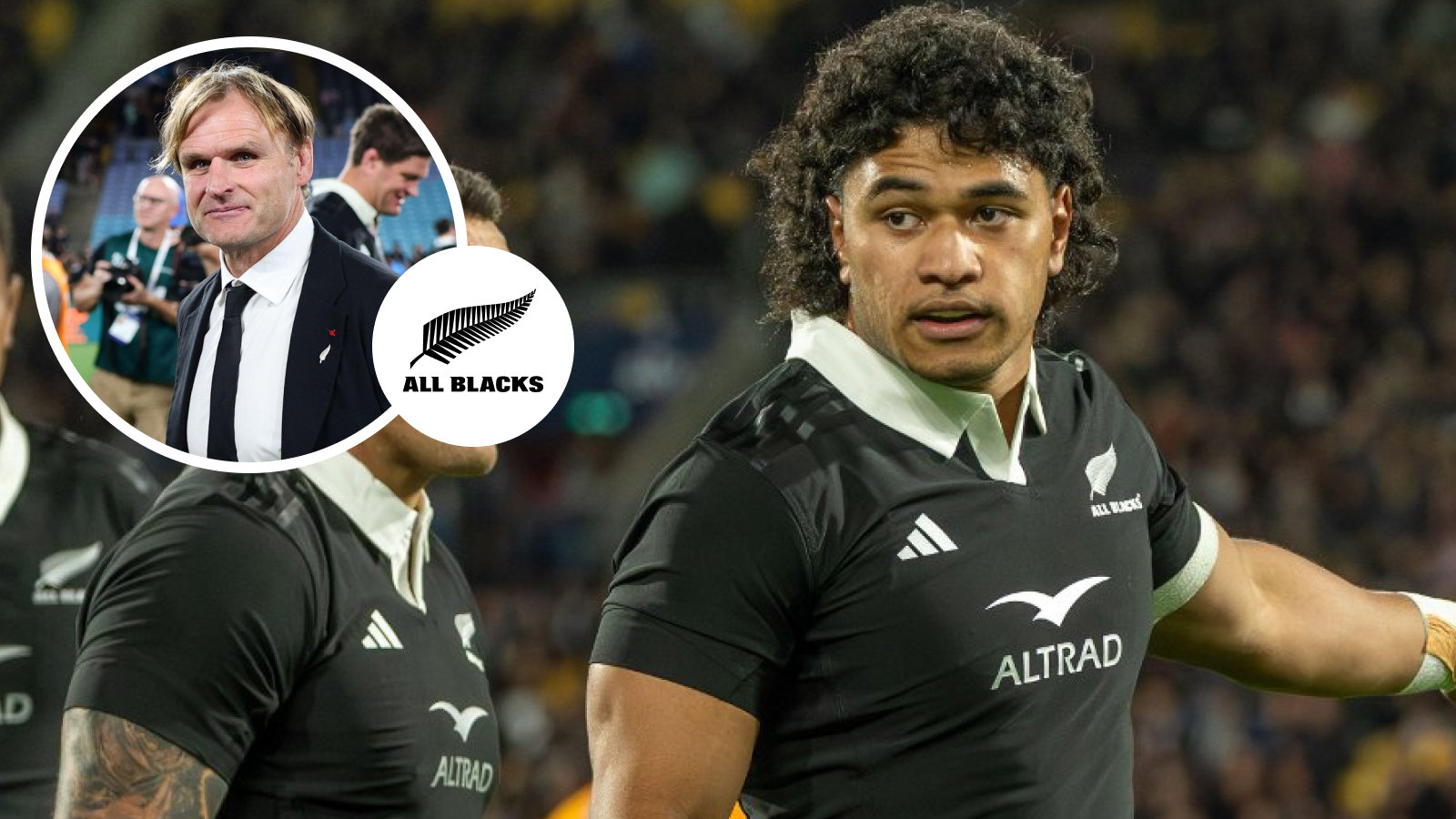 All Blacks: Scott Robertson reveals NRL interest in Wallace Sititi