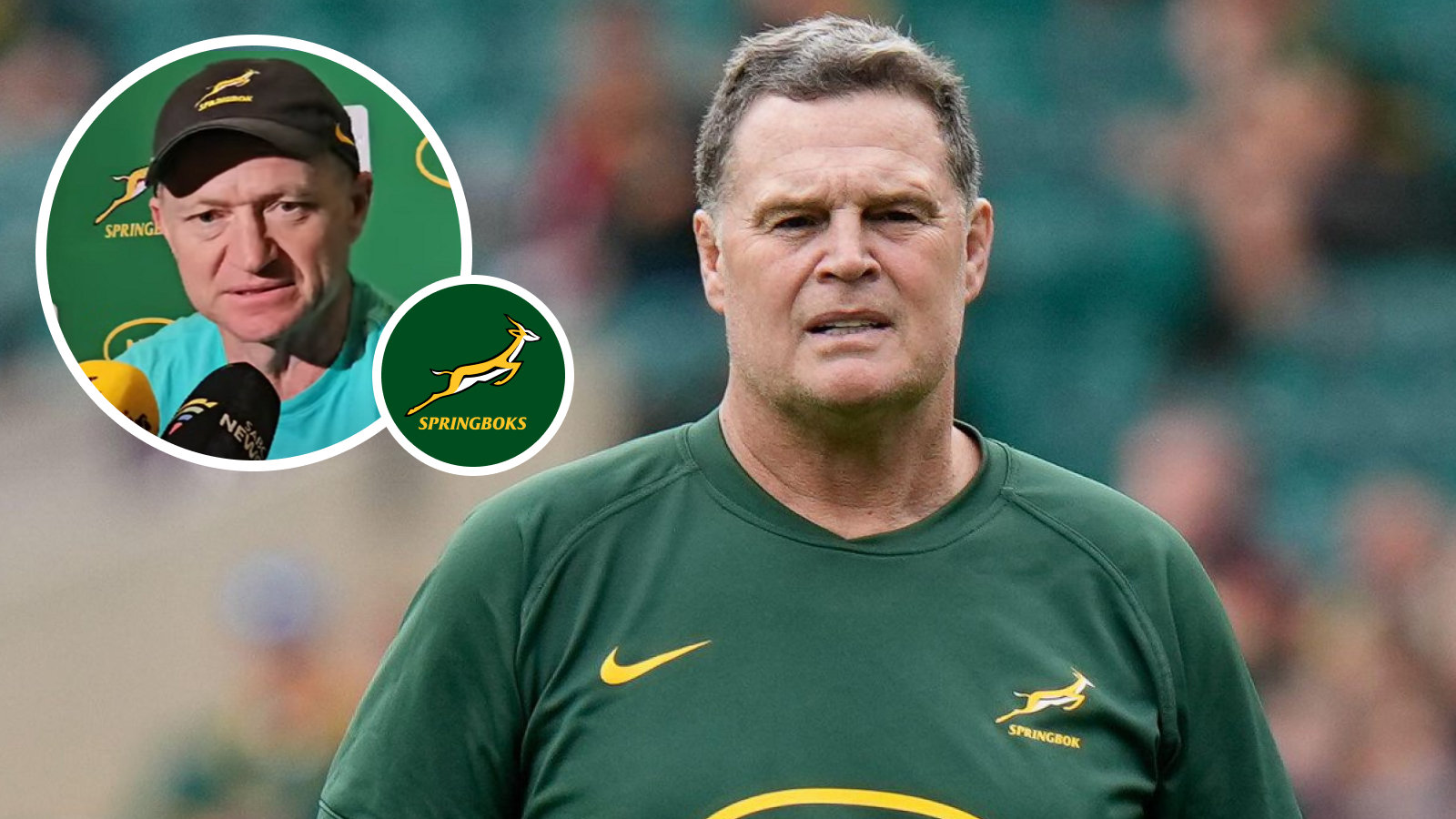 Springboks: Tony Brown says what it's like to coach with Rassie Erasmus