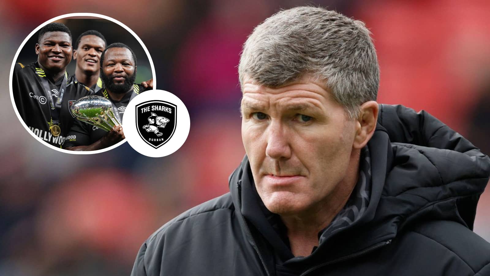 Rob Baxter: Exeter will 'not play with a fear' of Springboks-laden Sharks