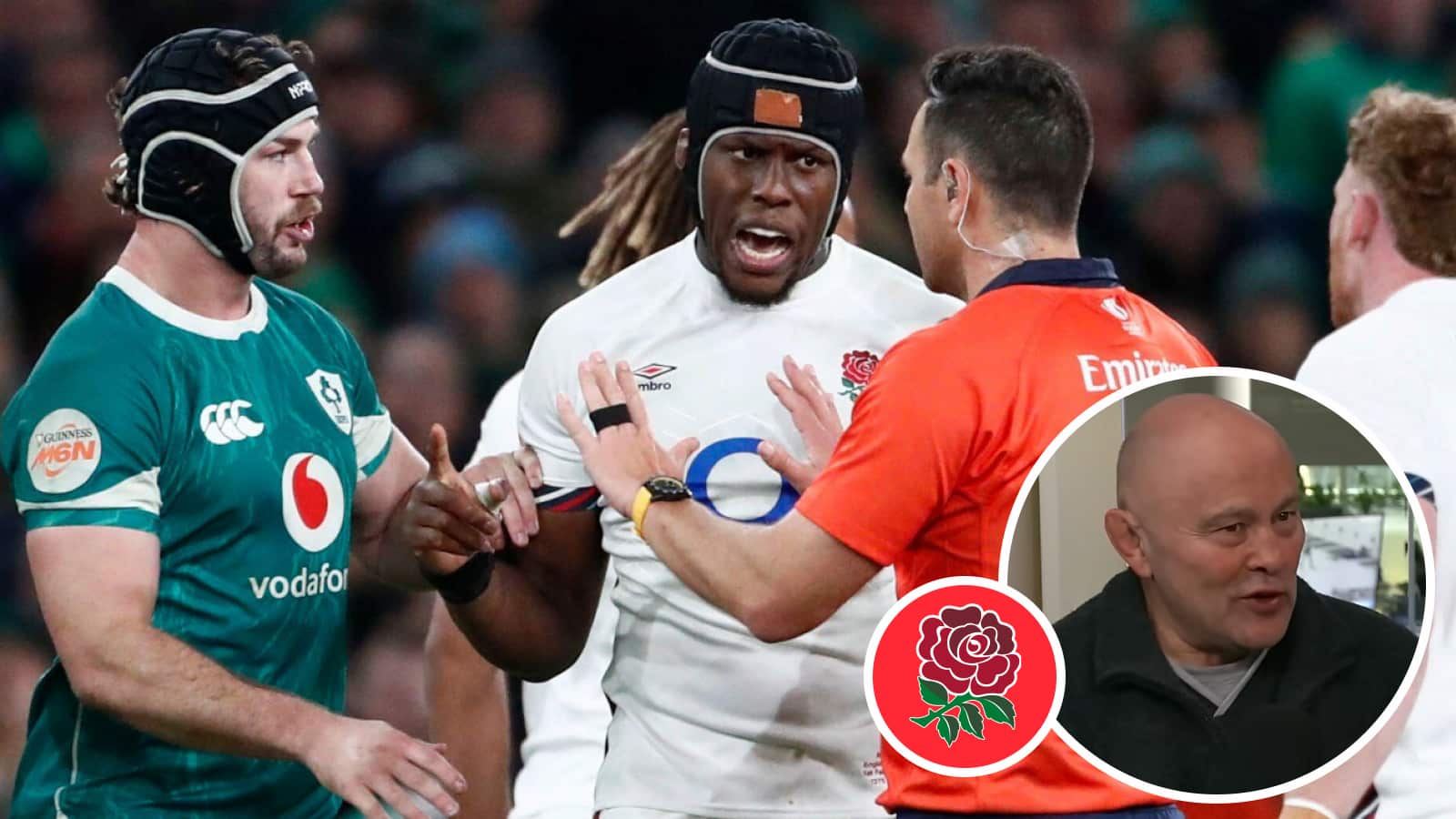 Brian Moore takes aim at referee and Maro Itoje over Caelan Doris tackle