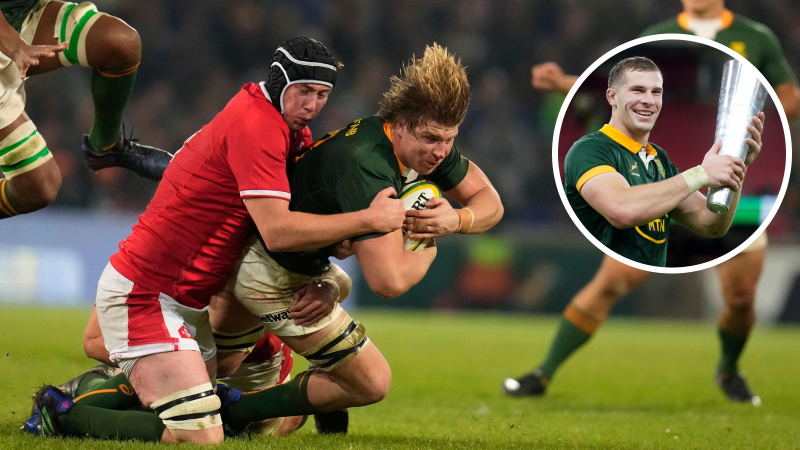 Springboks squad: Evan Roos added as suspected injury replacement