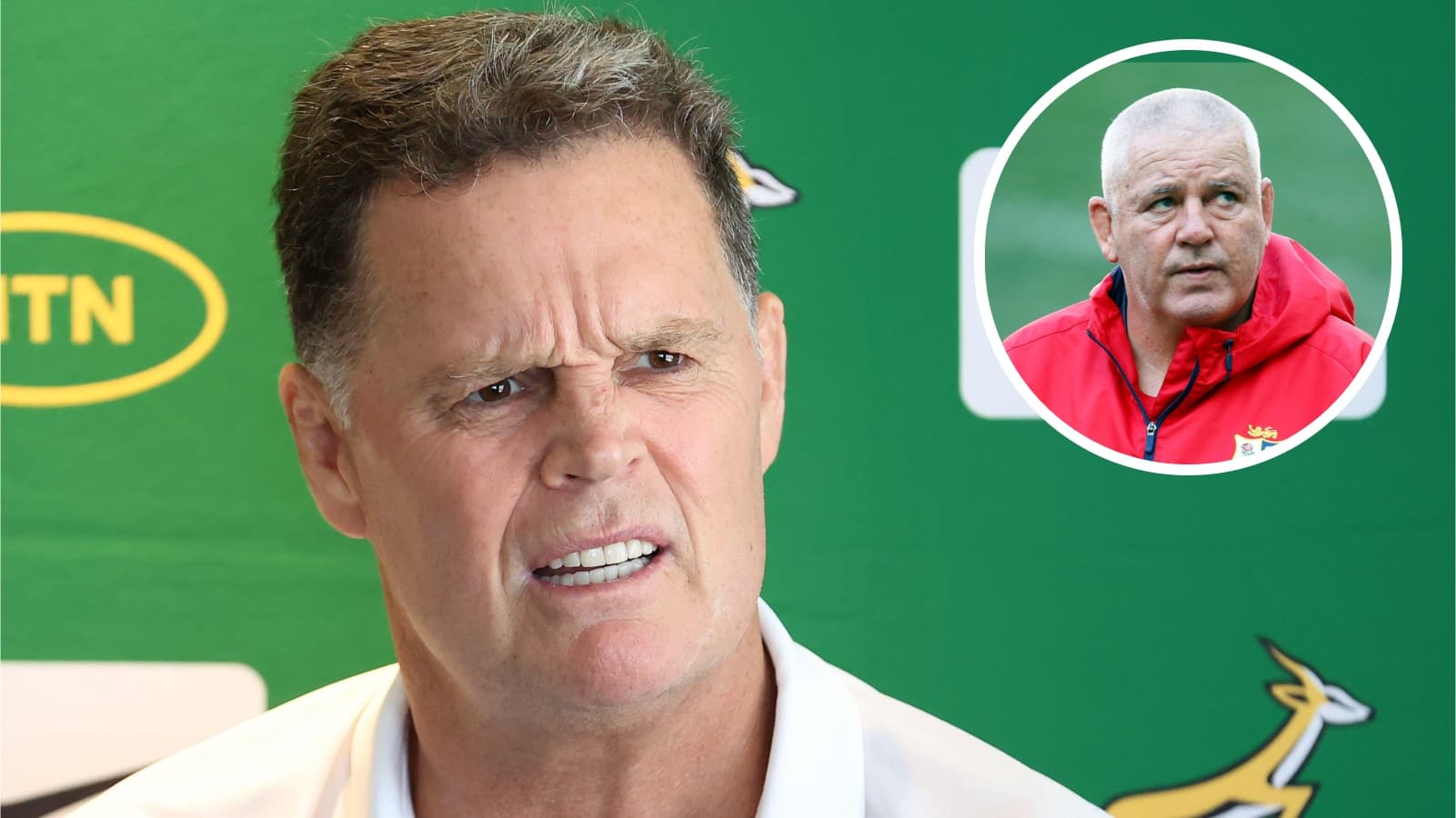 Springboks: Rassie Erasmus slams Warren Gatland after spying claims