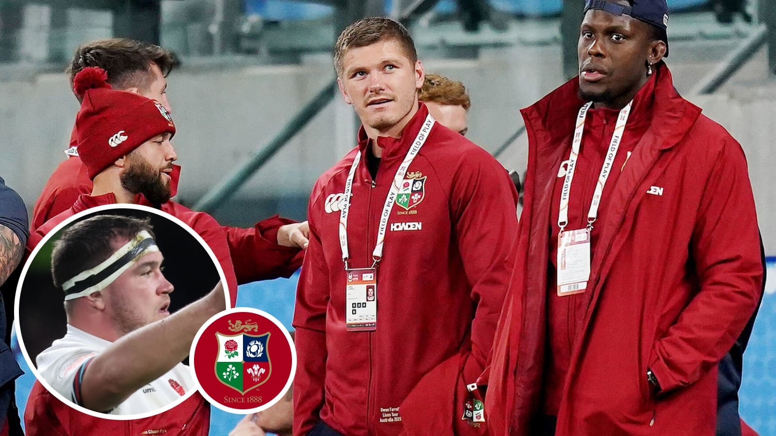 England captain George 'infuriated' by Owen Farrell Lions call-up reaction