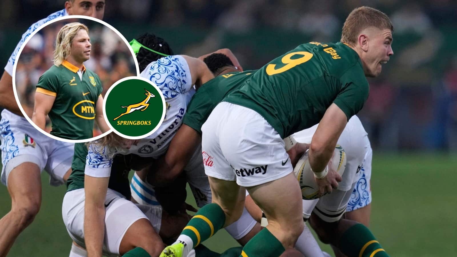 Faf de Klerk's verdict on Morne van den Berg after Springboks beat Italy