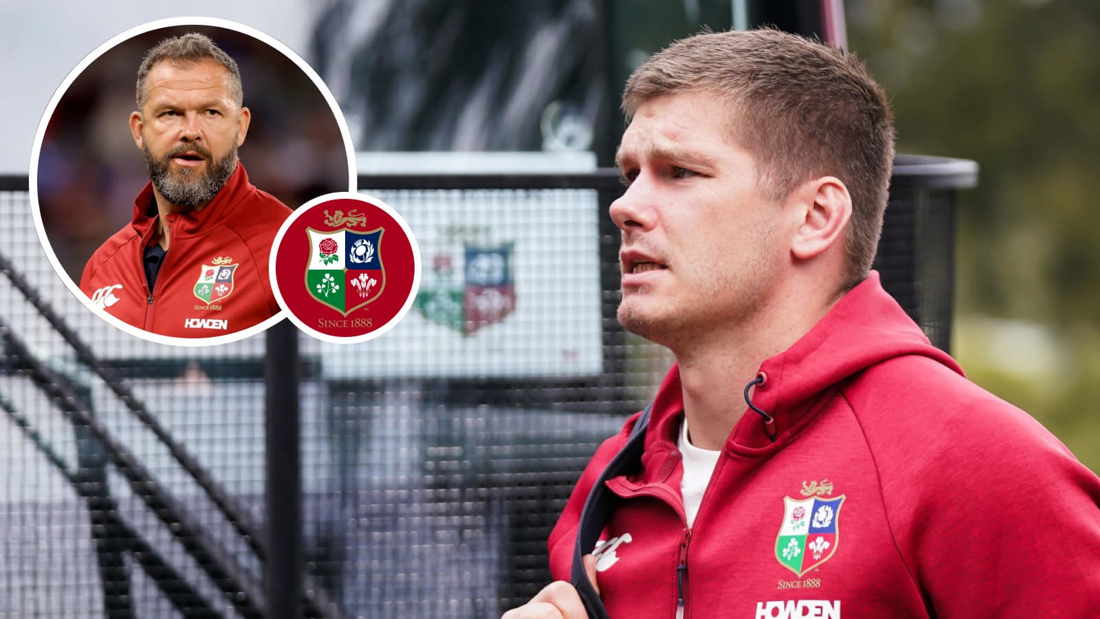 British and Irish Lions team v AUNZ XV: Owen Farrell set for tour bow