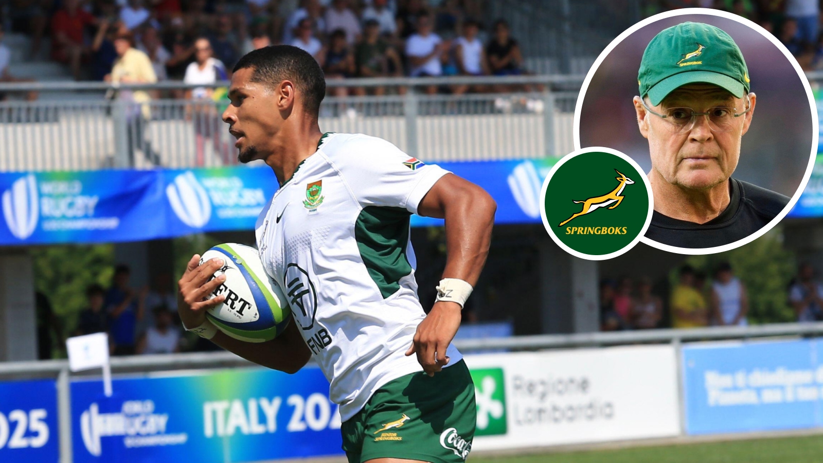 Rassie Erasmus explains why 3 Junior Boks will train with the Springboks