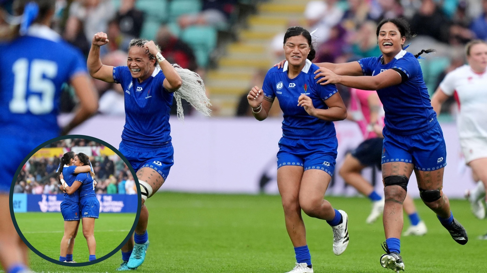 Watch: Samoan players celebrate first World Cup points