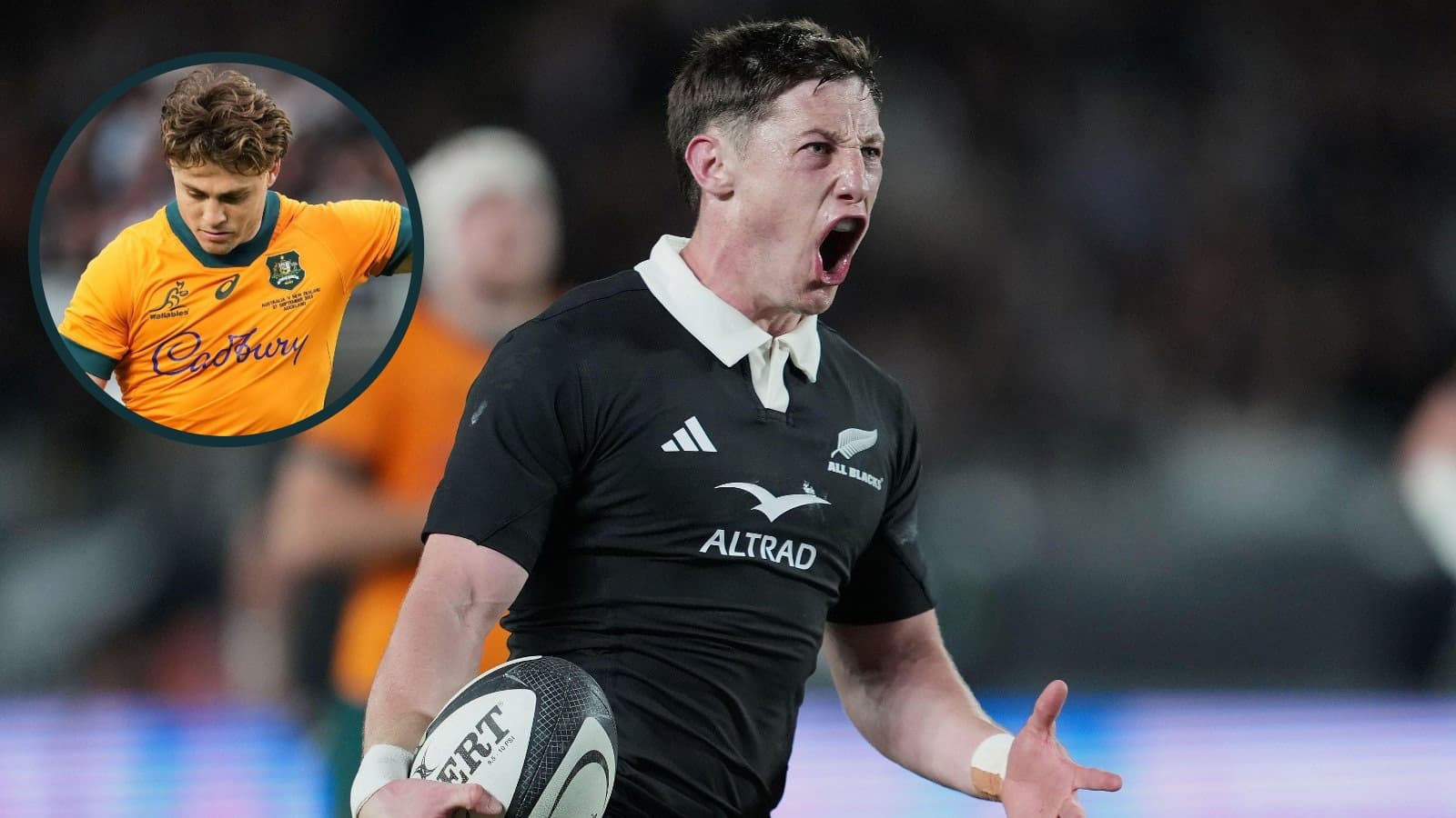 All Blacks v Wallabies takes as Cam Roigard and the Clarkes 'star'