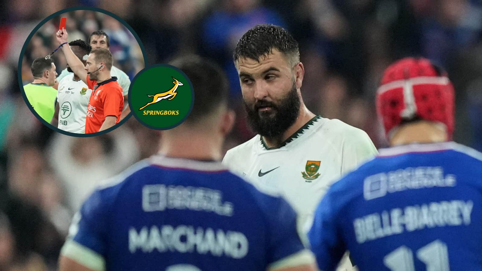 Springboks: Rassie Erasmus' verdict on Lood de Jager's red card