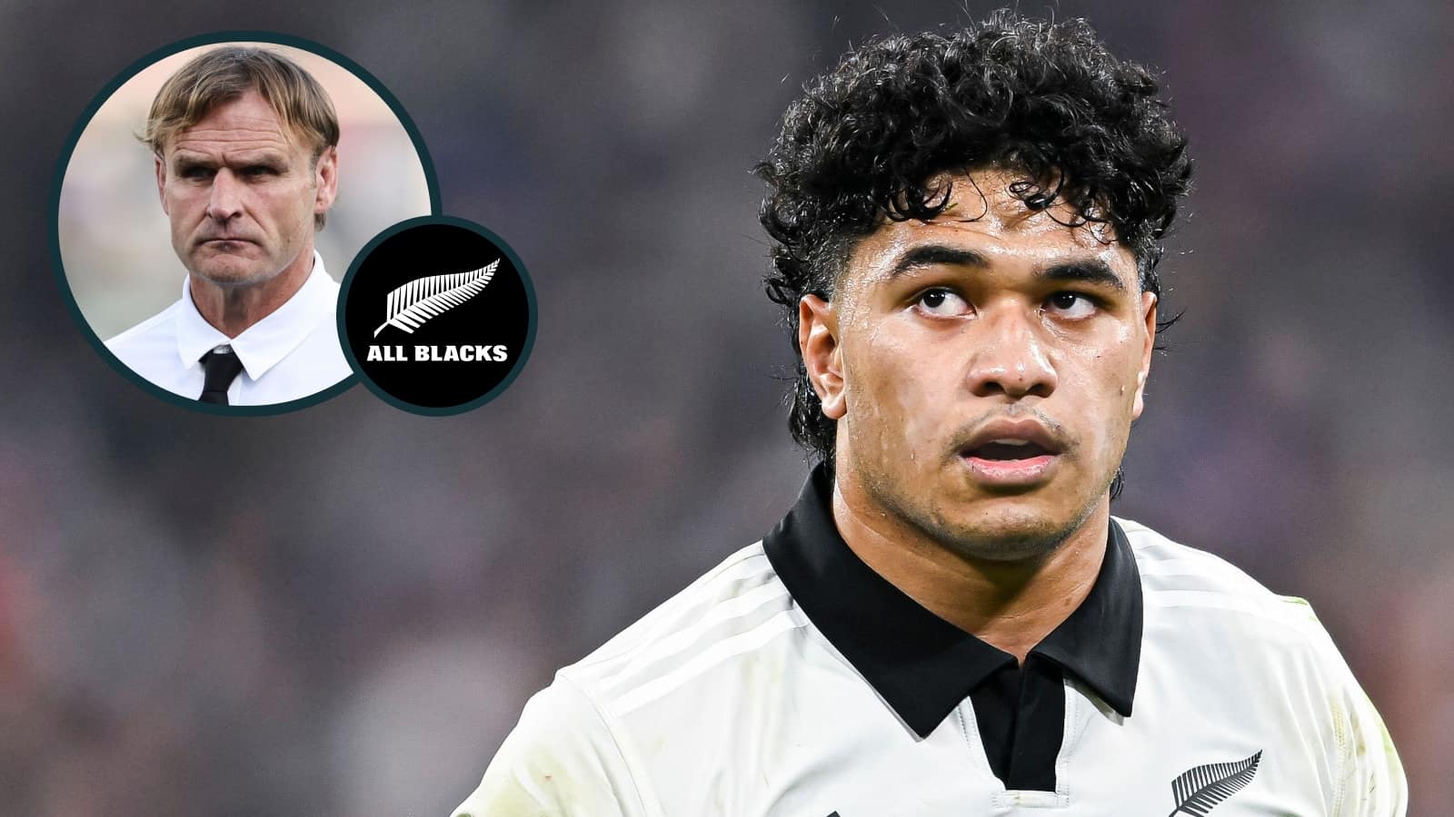 All Blacks latest: Wallace Sititi reacts to Scott Robertson's big call