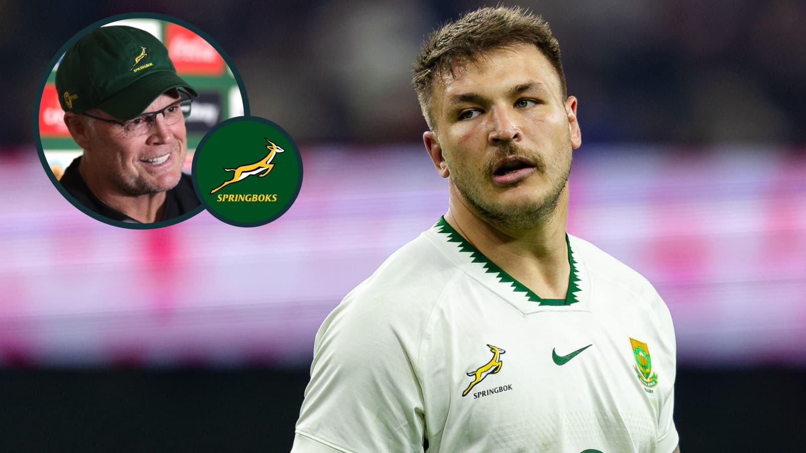 Rassie Erasmus reveals the true inspiration behind Andre Esterhuizen's ...