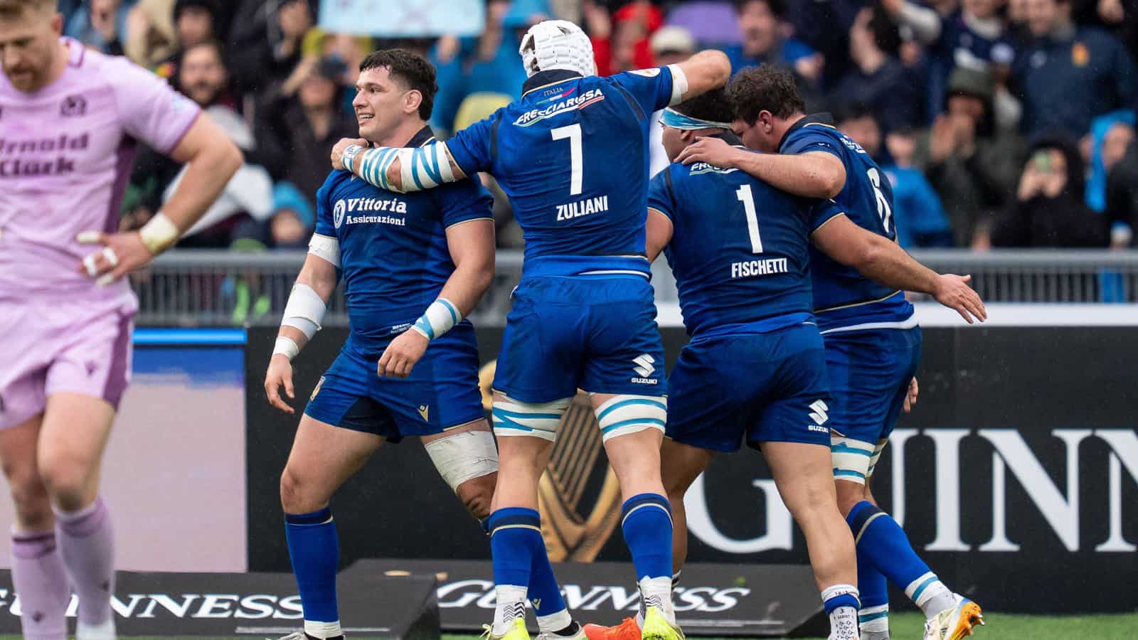 Six Nations: Italy stun Scotland as Townsend pressure increases