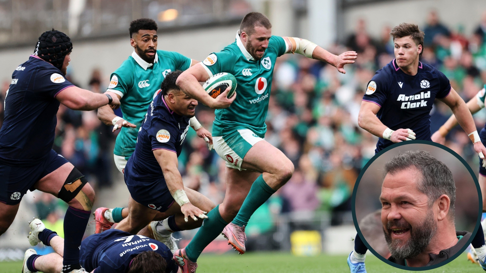 Andy Farrell applauds 'Irish fridge' for 'immense' performance after ...