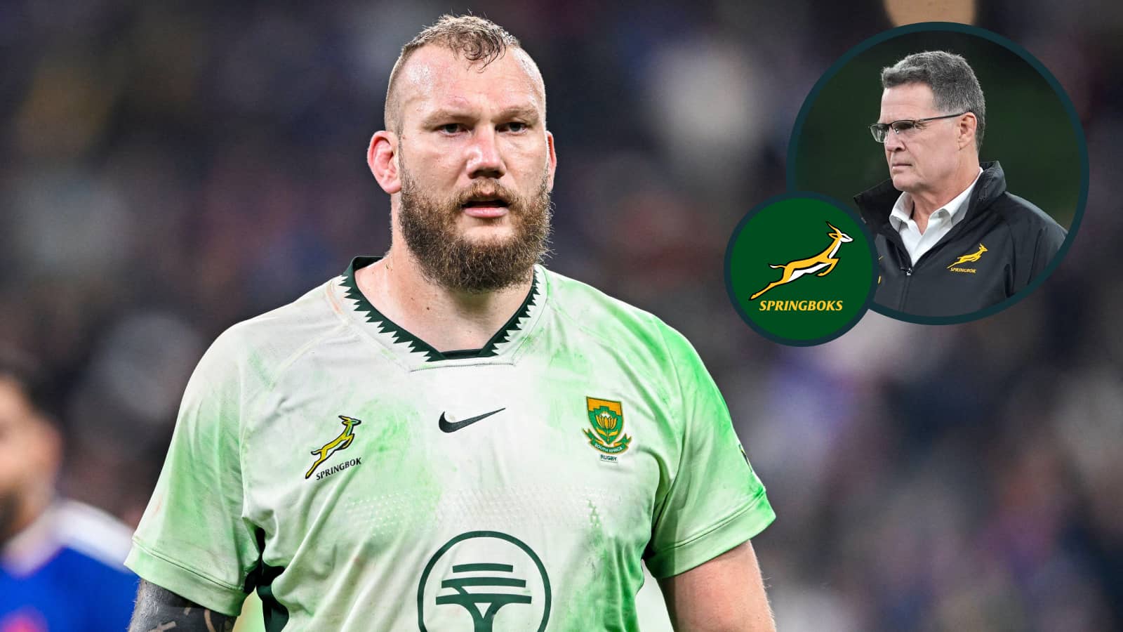 Springboks: Rassie Erasmus 'spoilt for choice' despite RG Snyman's setback
