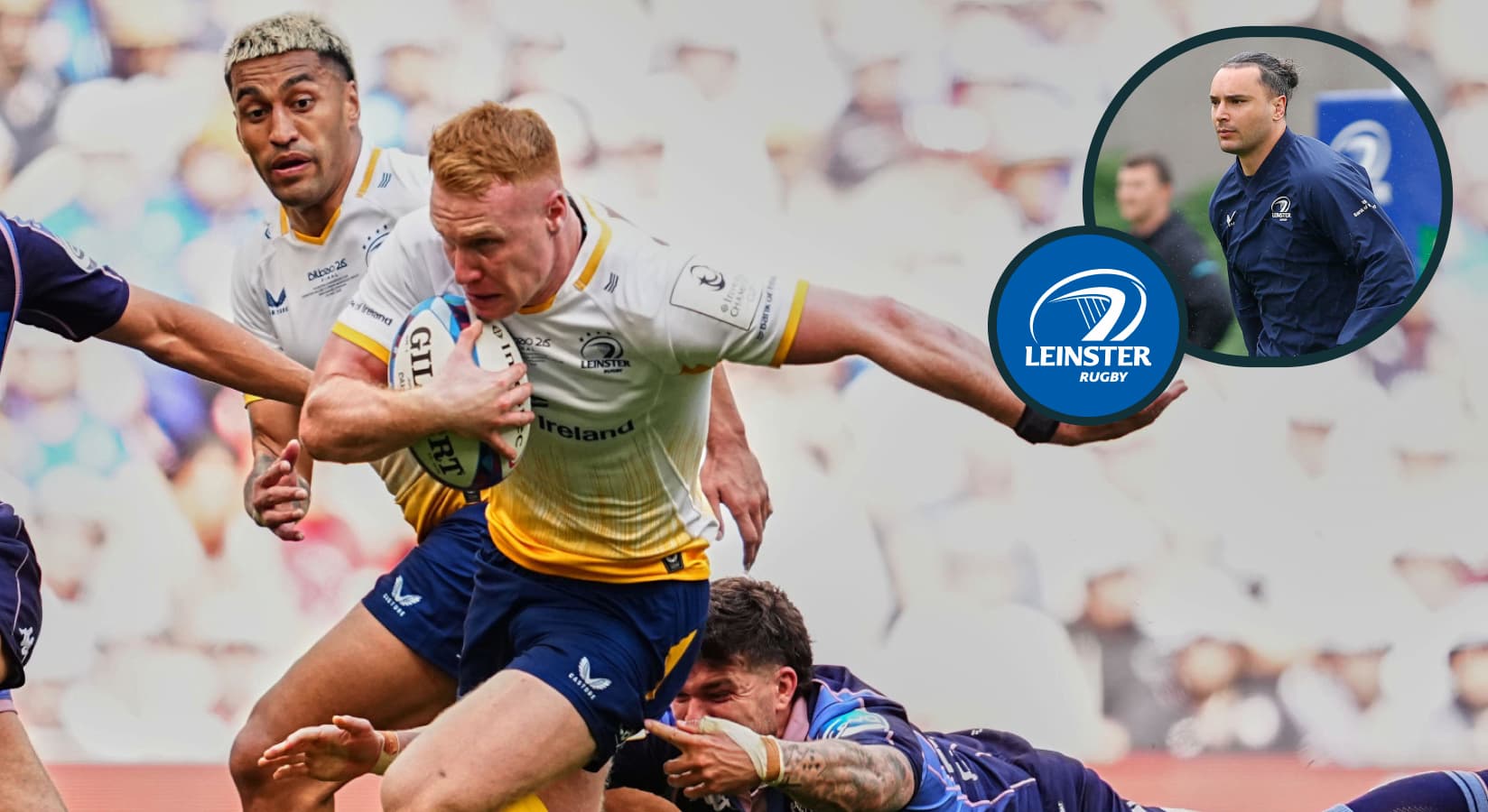 Leinster team v Lions: Ciaran Frawley axed as James Lowe returns